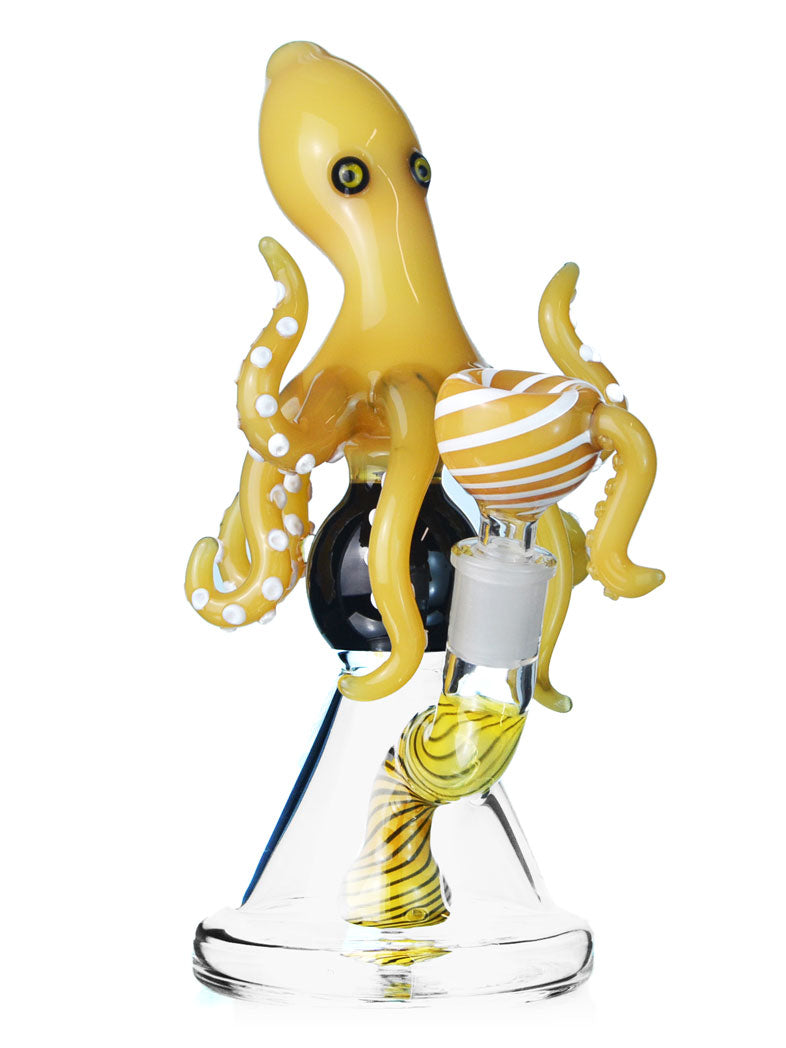 Glass Octopus Bong for Sale By Swerve — Badass Glass