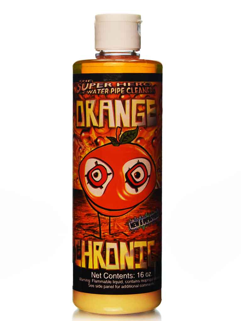 Orange Chronic Bong Cleaner – Fast, Easy and Residue Free — Badass Glass