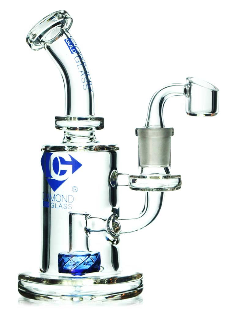 Diamond Glass Dab Rig | Glass Bongs at — Badass Glass