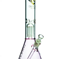 14" Pink Beaker Waterpipe at — Badass Glass