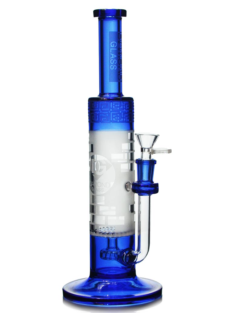 Honeycomb Showerhead Bong by Diamond — Badass Glass