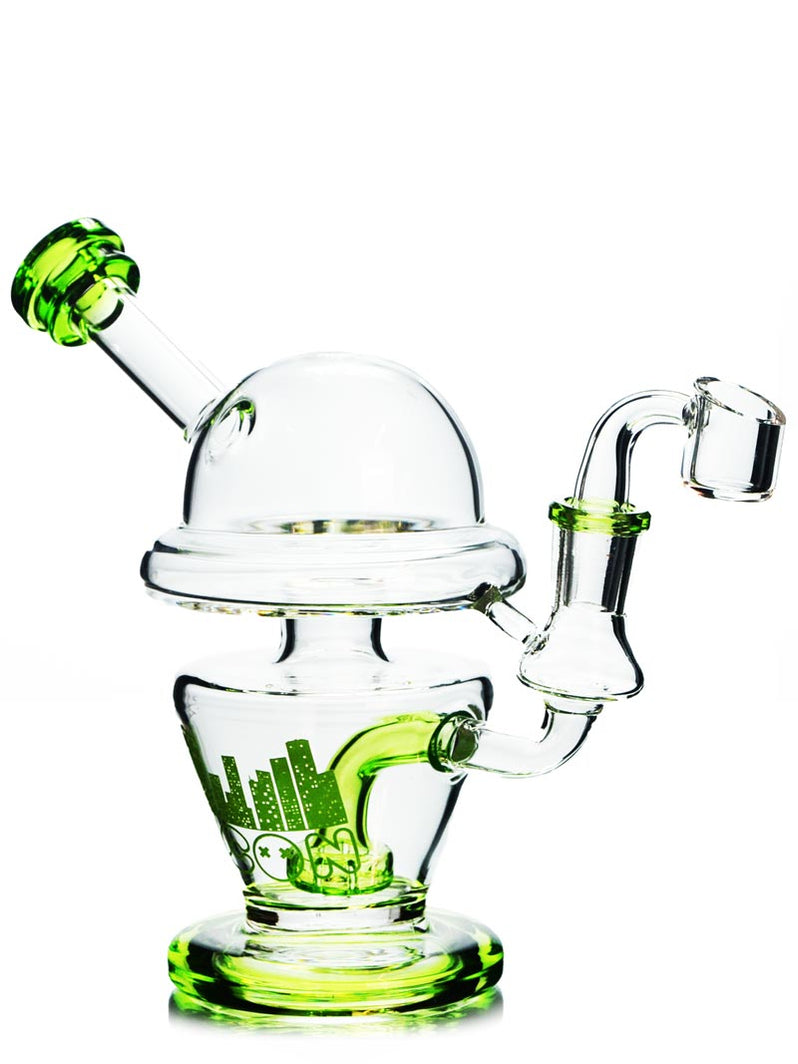 Snow Cone Dab Rig | Glass Bongs at — Badass Glass