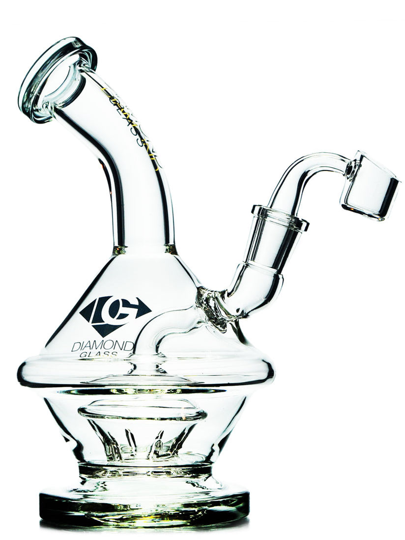 Spaceship Dab Rig by Diamond — Badass Glass