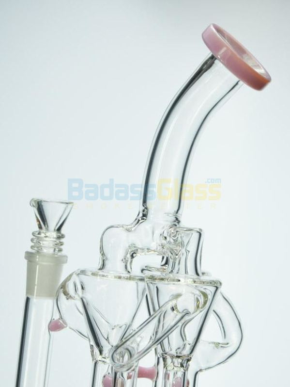 Microscope Triple Recycler | Dab Rigs — Badass Glass