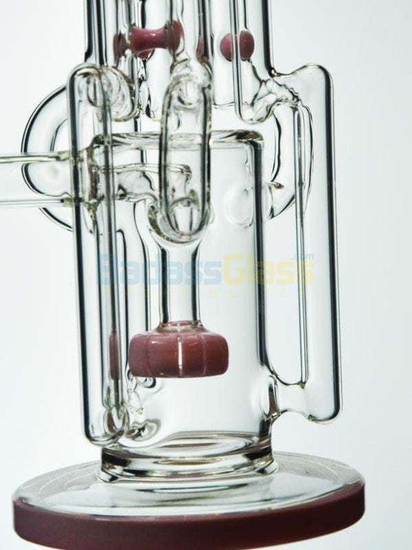 Microscope Triple Recycler | Dab Rigs — Badass Glass