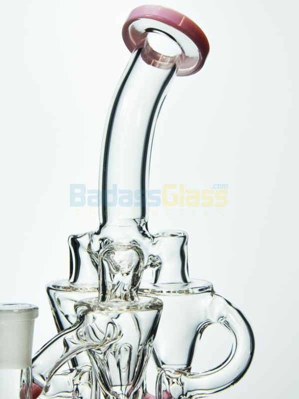 Microscope Triple Recycler | Dab Rigs — Badass Glass