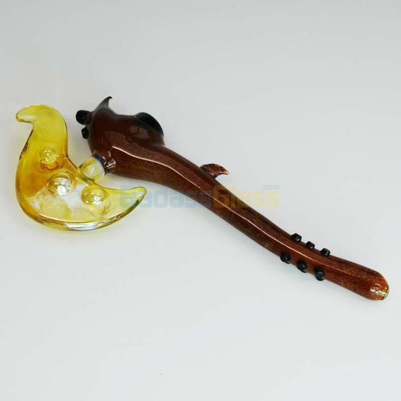 Viking Axe Glass Pipe at — Badass Glass